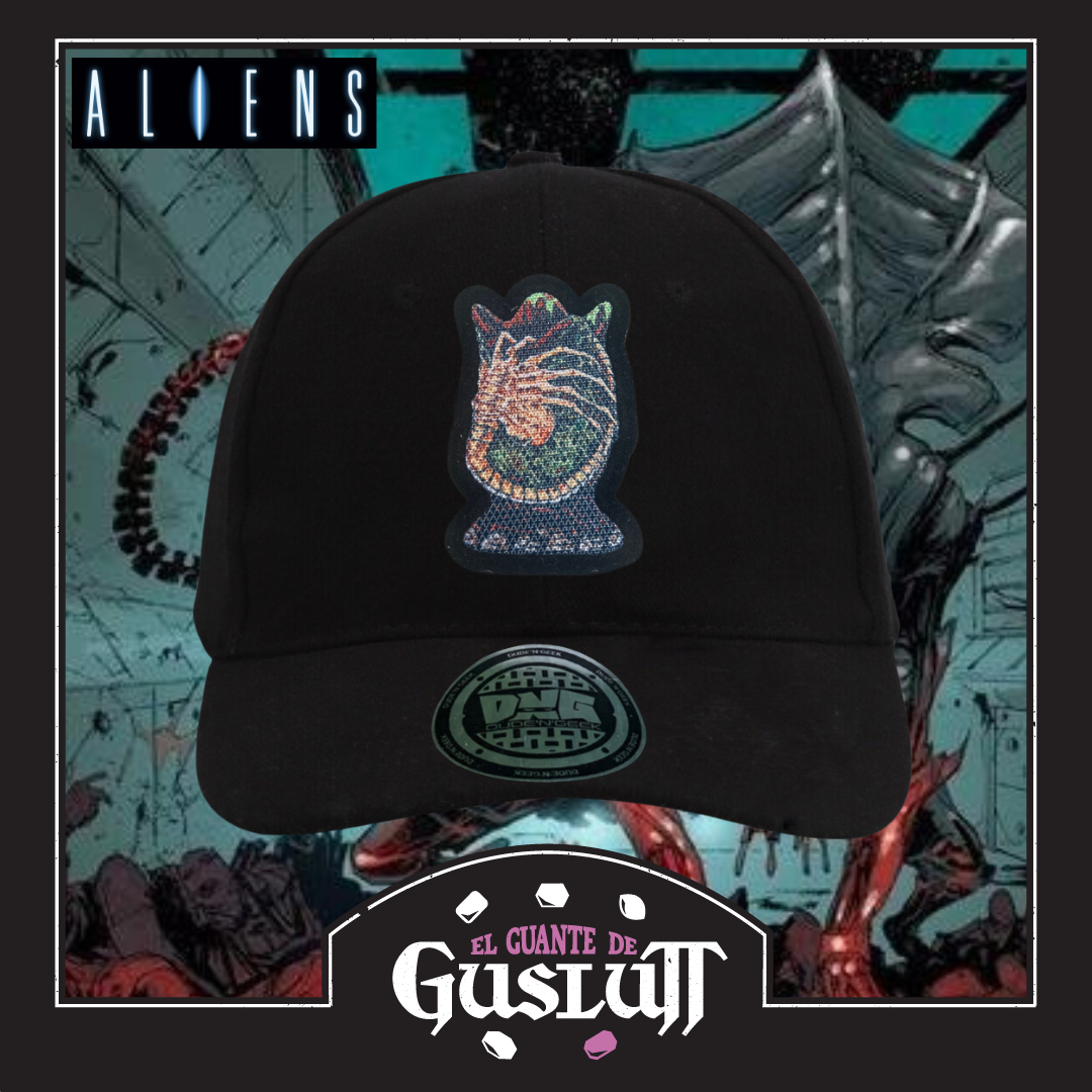 Gorra Aliens “Facehugger & Egg” Negra