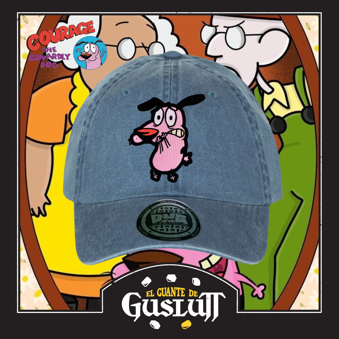 Gorra Cartoon Network Coraje el perro Cobarde “Frightened Courage” Azu
