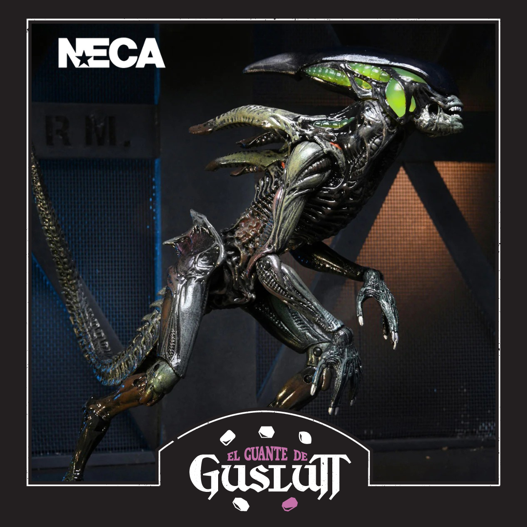 Figura NECA Aliens Fireteam Elite Spitter Alien – El Guante de Guslutt