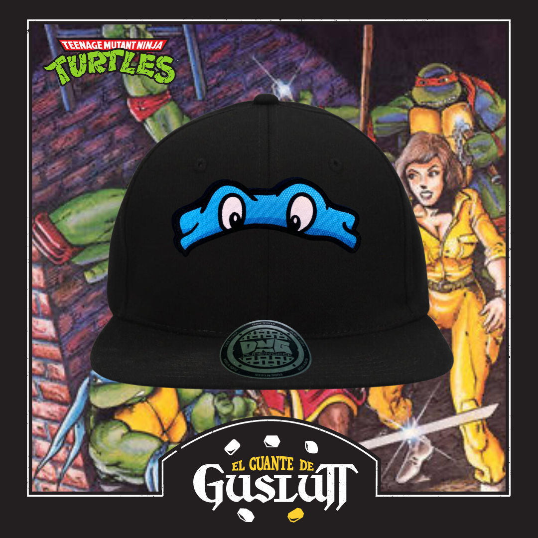 Gorra Tortugas Ninja TMNT “Leonardo” Snapback Negra