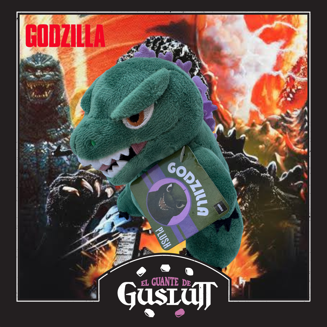 Peluche Godzilla Verde – El Guante de Guslutt
