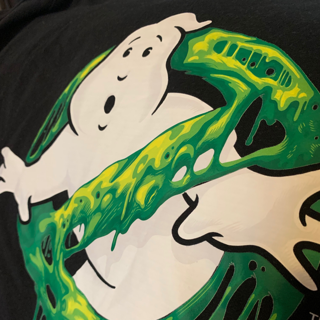 Playera Ghostbusters Logo “Slime” Negra